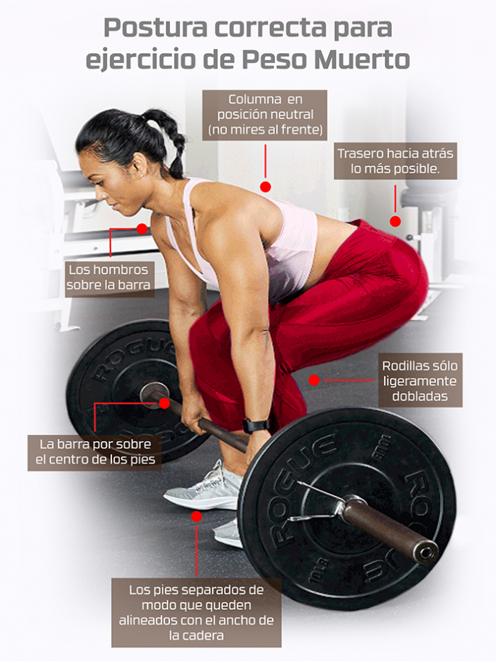 PESO MUERTO - ENTRENAMIENTO TAMBIEN PARA ELLAS